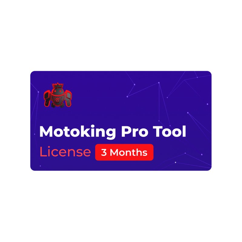 Motoking Pro Tool 3 Month License - GsmServer